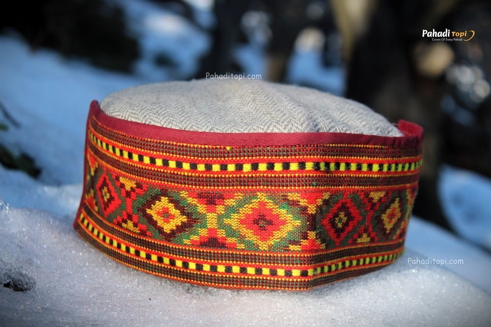 Hand Woven Himachali Topi - Himachal Box