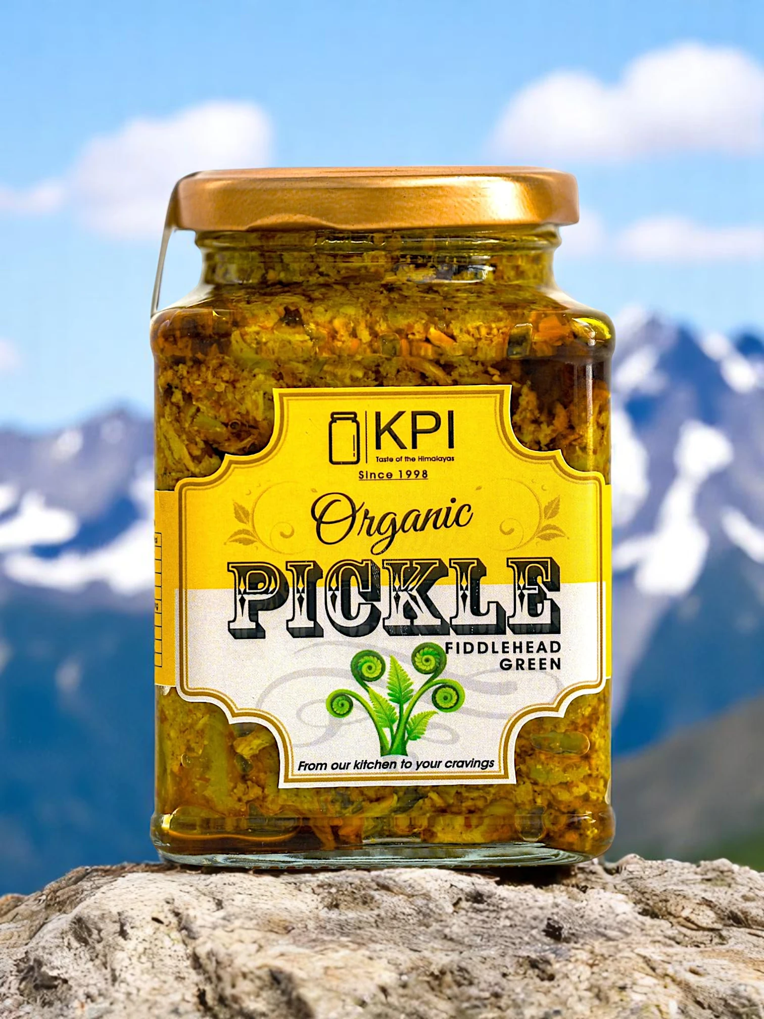 🌿 Homemade Organic Lingdi / Fern Fiddlehead Pickle – A Wild Himachali ...